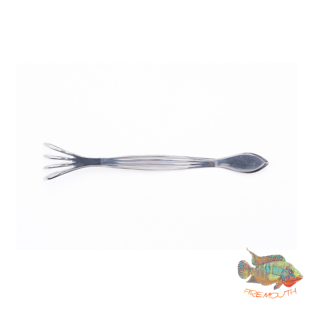 Rake 4 teeth and Spatula 220mm Stainless steel - Tsuyomitsu ...